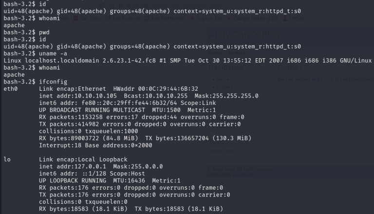 lampsecurity—CTF5靶机详解 – why403