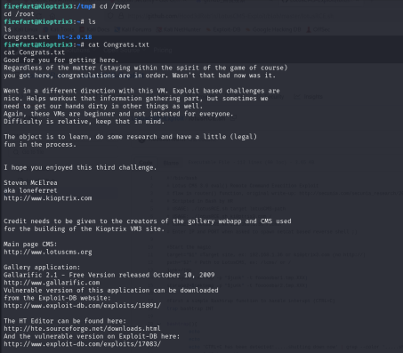 kioptrixVM3—靶机详解 – why403